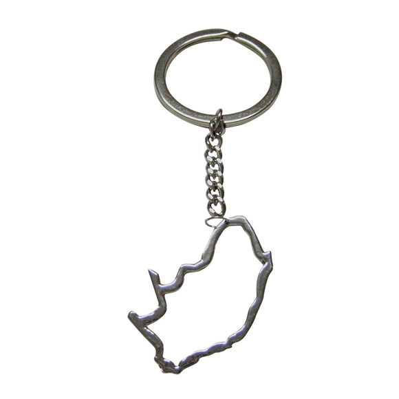 Kiola Designs | Accessories | South Africa Map Outline Keychain | Poshmark